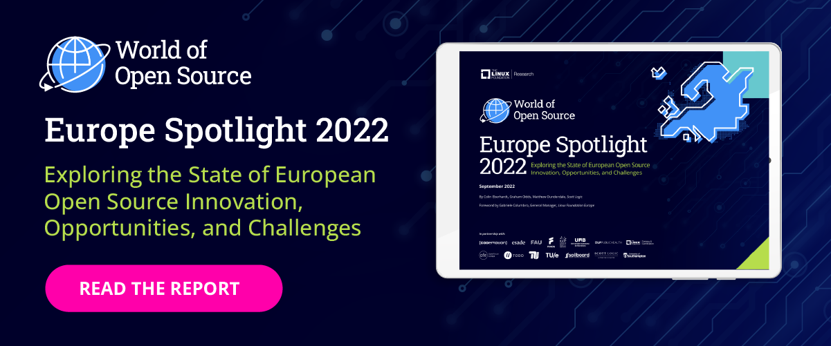 World of Open Source: Europe Spotlight 2022